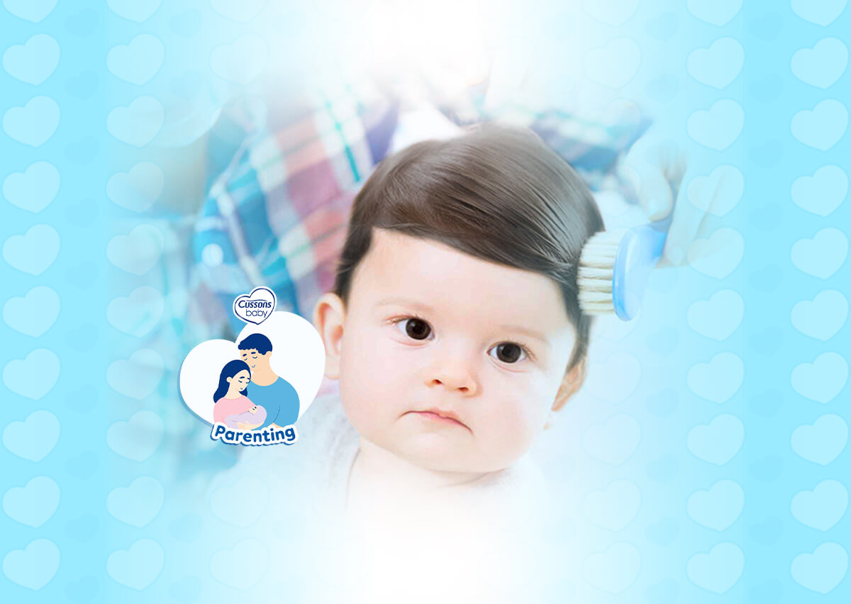 Tips Styling Rambut Bayi Dengan Hair Lotion Baby - Cussons Baby